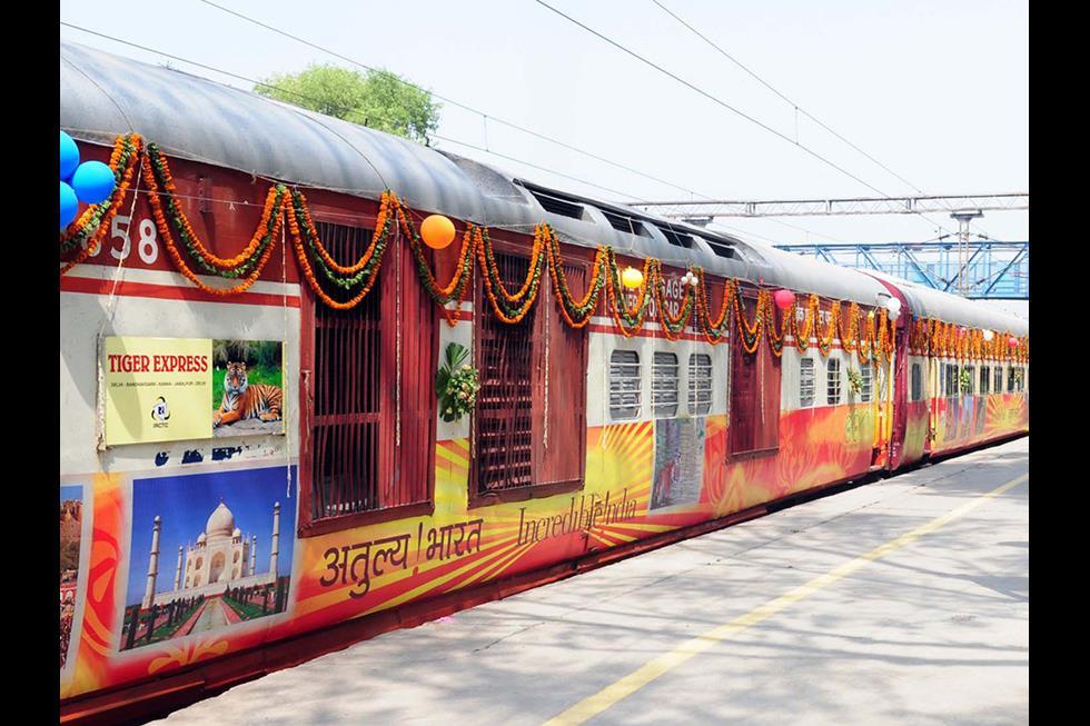 Indian Railways launches Tiger Express tourist train | News | Railway ...